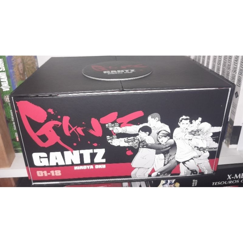 Mangá Gantz Box 1 volumes 1 ao 18 Panini | Shopee Brasil