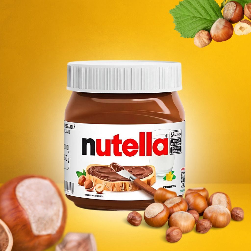 Nutella Creme de Avelã com Chocolate Cacau de 350gr - Ferrero Rocher ...