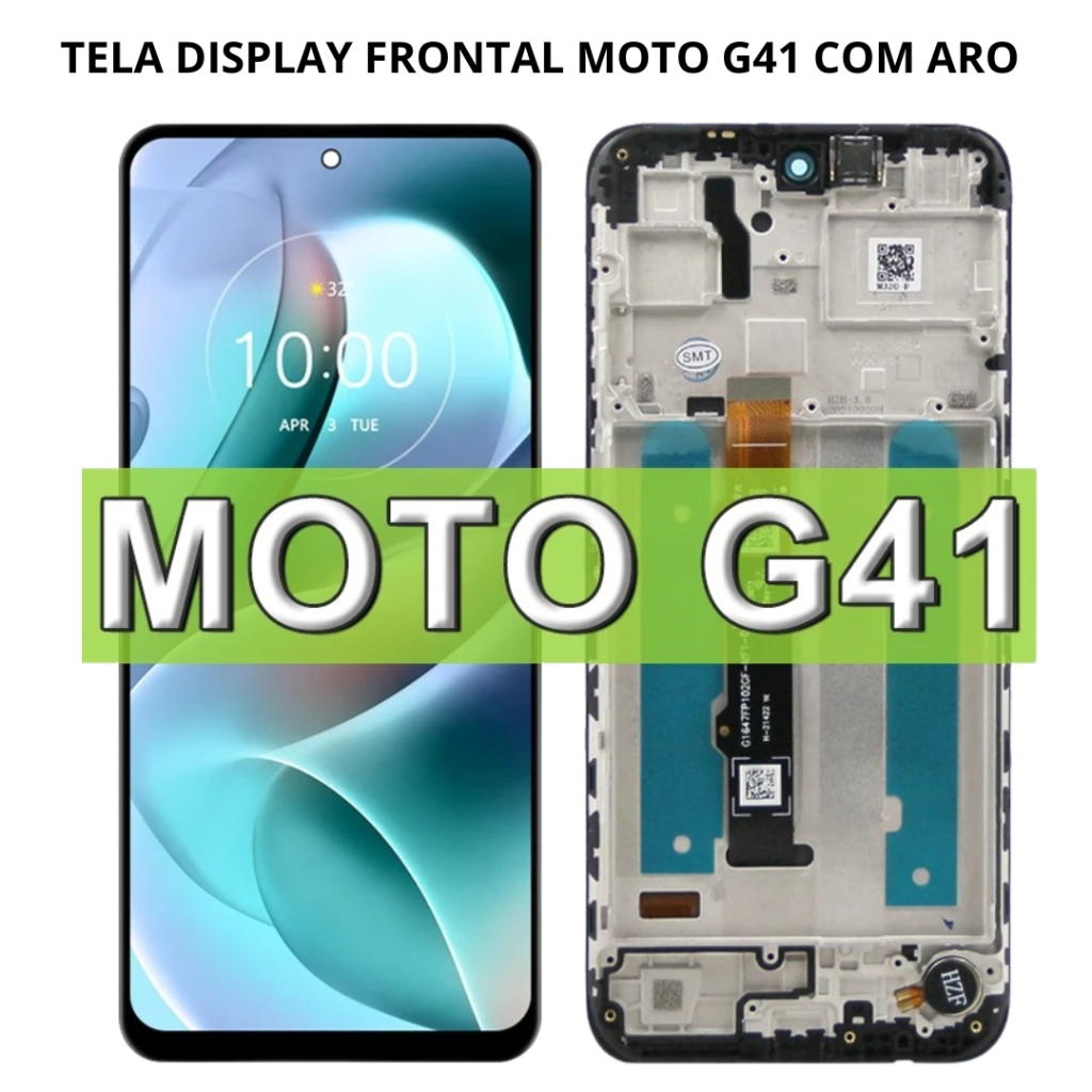 Tela Frontal Display Lcd Touch Motorola Moto G41 Com Aro Original e Incell | Shopee Brasil