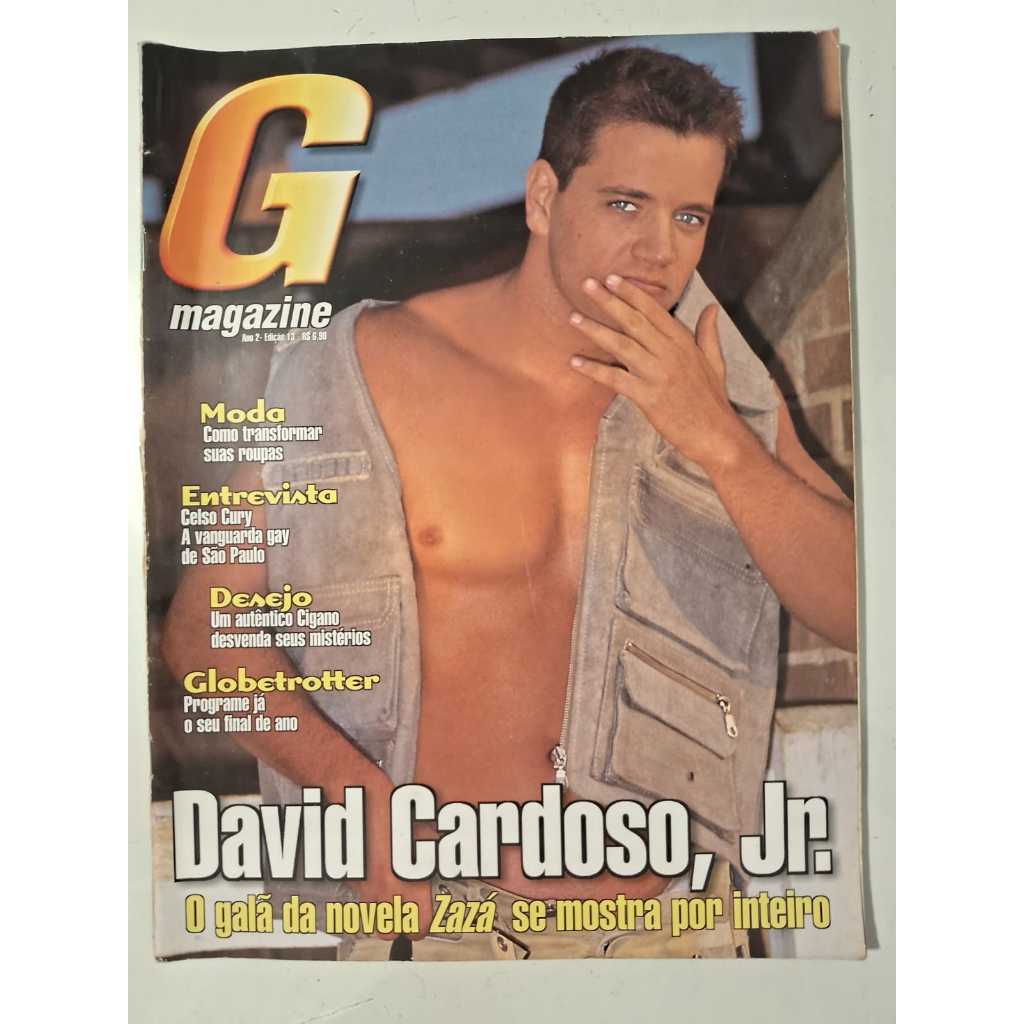 Revista G Magazine David Cardoso Jr. | Shopee Brasil