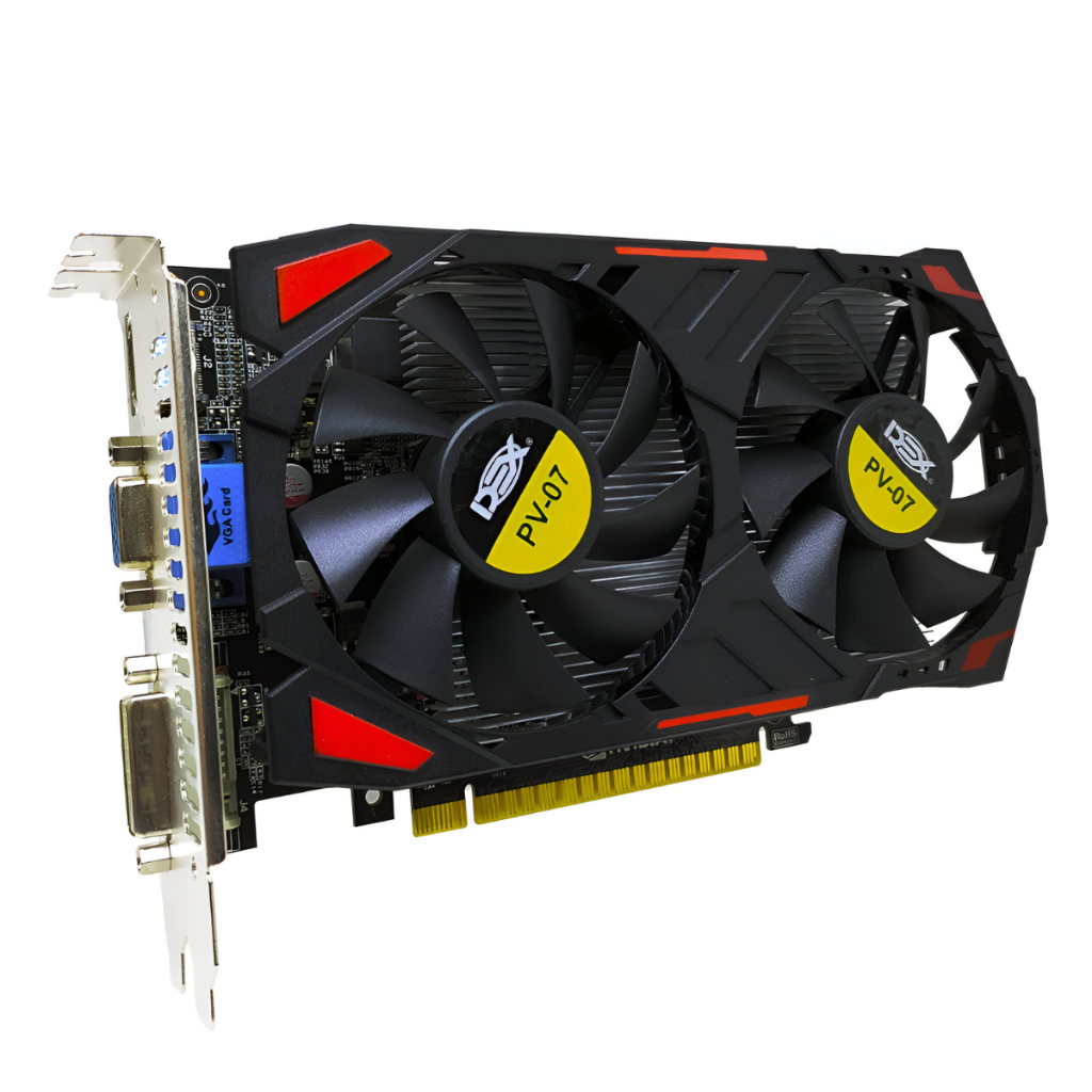 Placa De Vídeo Geforce Pc Nvidia / Amd 128 Bits até 2gb Ddr5 | Shopee ...