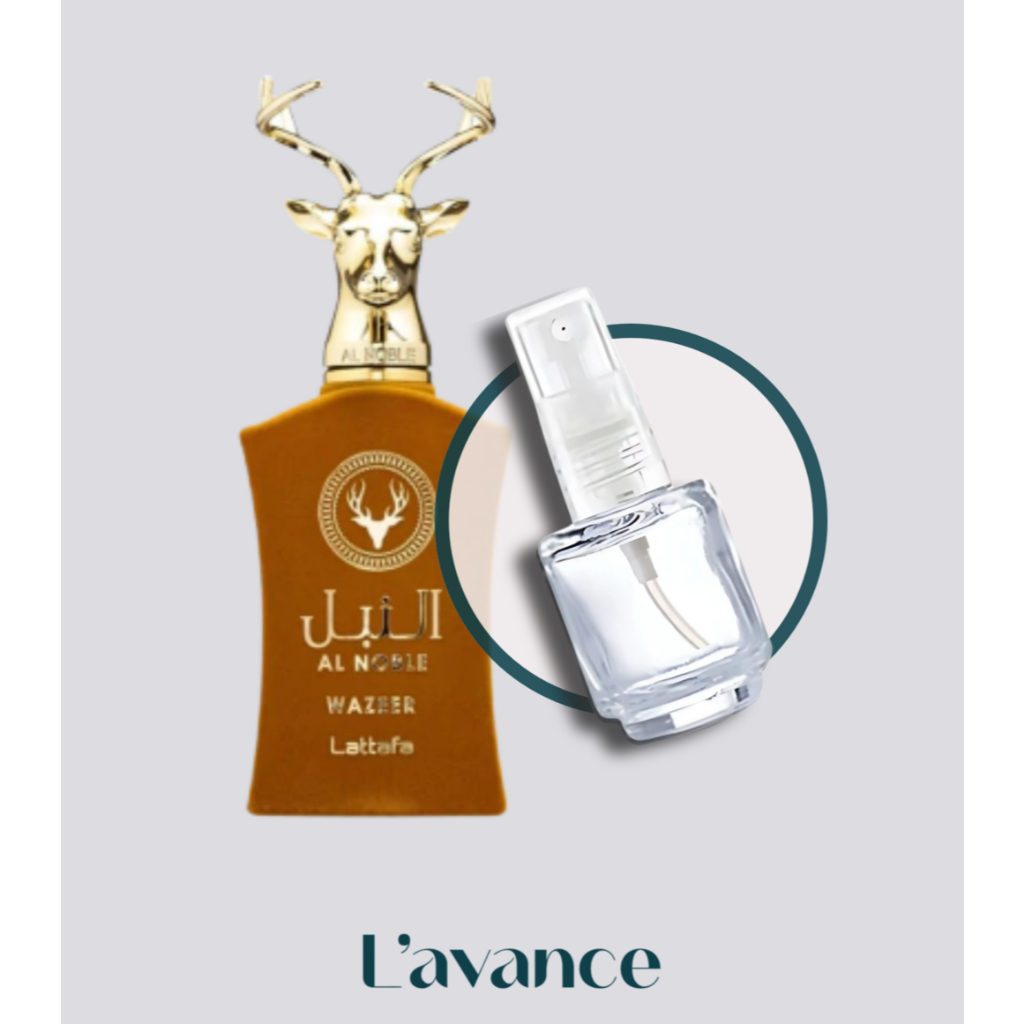Perfume Lataffa Al Noble Wazzer Eau de Parfum - 5ML e 10ML | Shopee Brasil