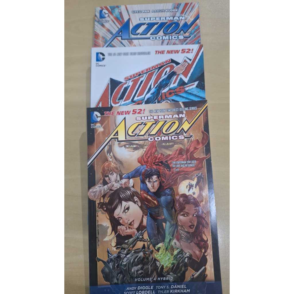 Superman - Greg Pak 3 volumes (Em INGLÊS) | Shopee Brasil