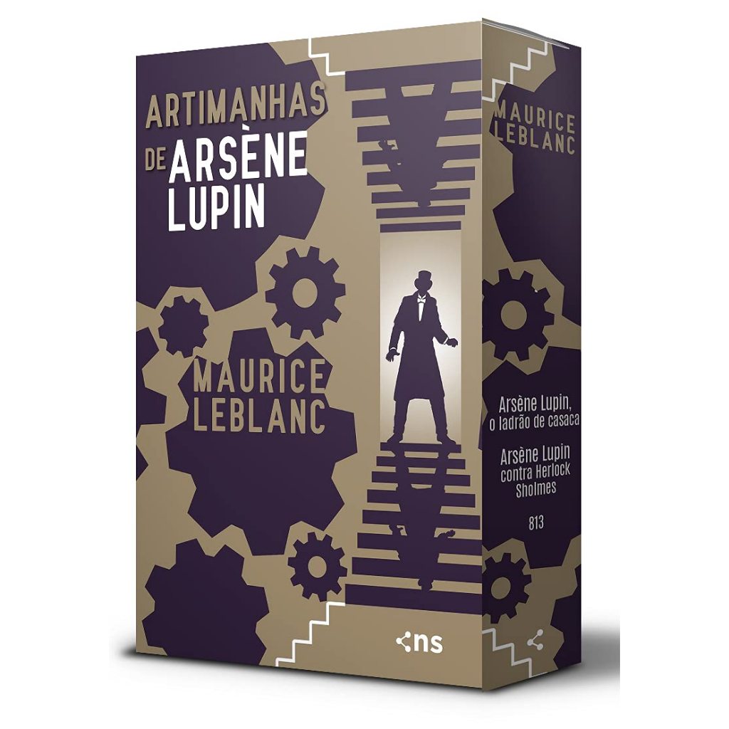 Box Arsène Lupin Artimanhas - Maurice Leblanc 3 Volumes Pôster | Shopee ...