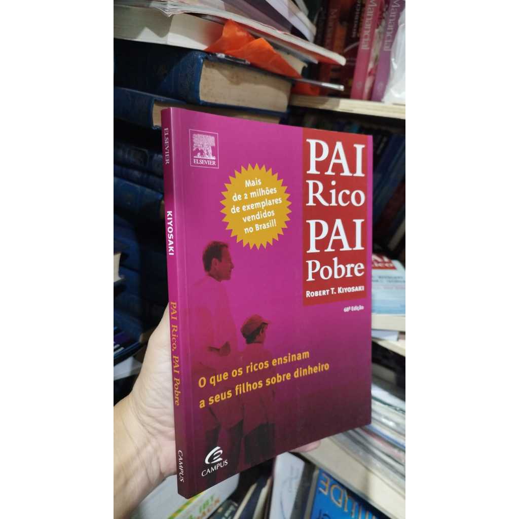 Pai Rico, Pai Pobre - Robert | Shopee Brasil