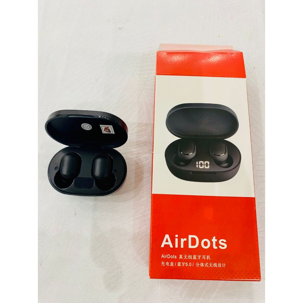 Fone de Ouvido Airdots Red Sem Fio Bluetooth | Shopee Brasil