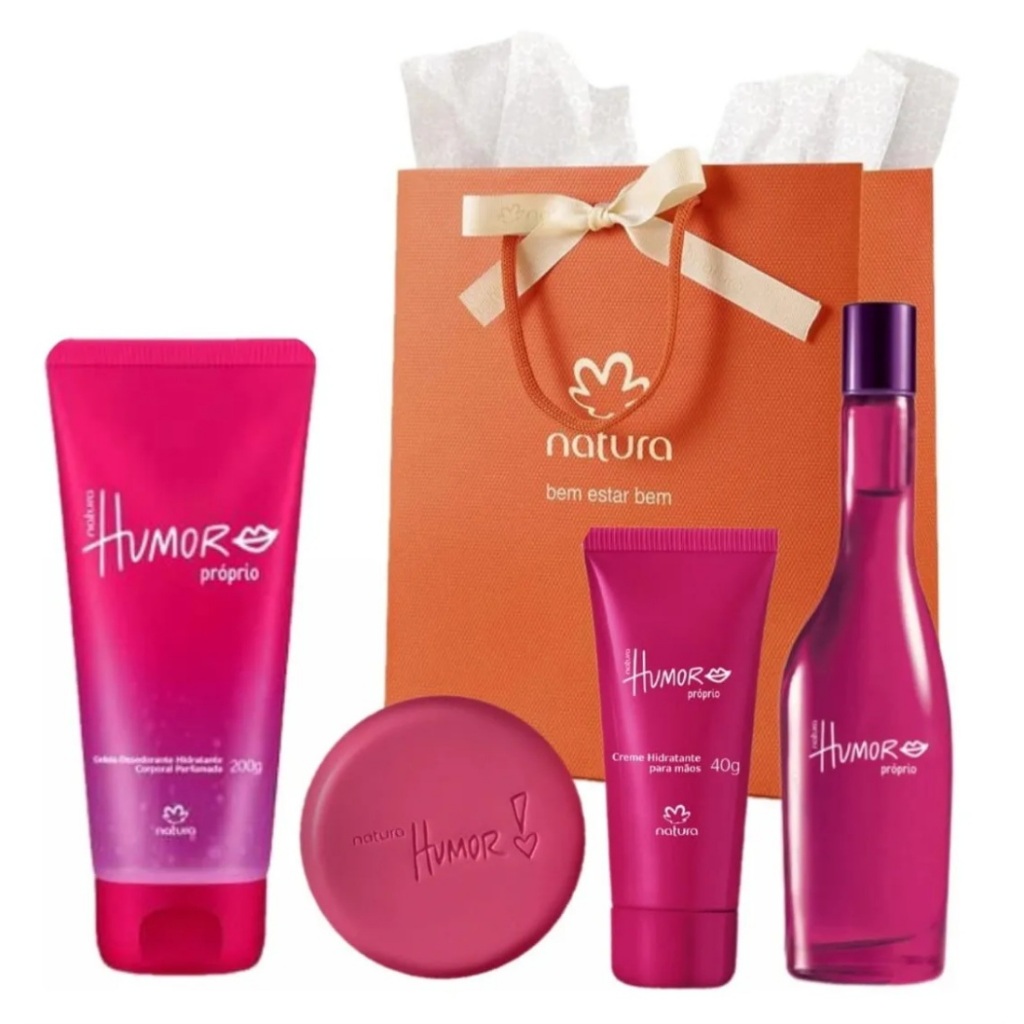 HUMOR PROPRIO NATURA KIT COM O4 PRODUTOS | Shopee Brasil