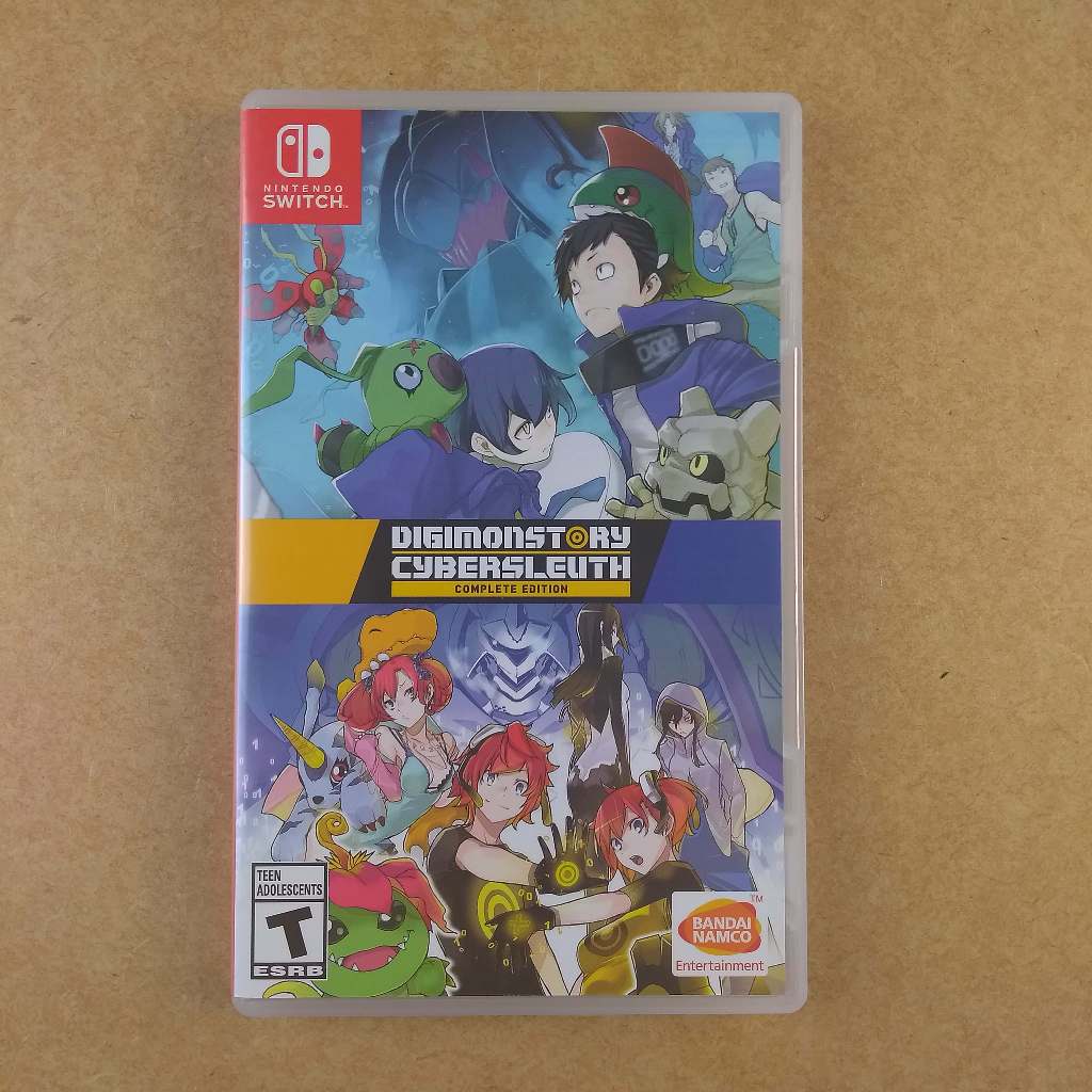 Digimon Story Cyber Sleuth Complete Edition Switch Original Mídia ...