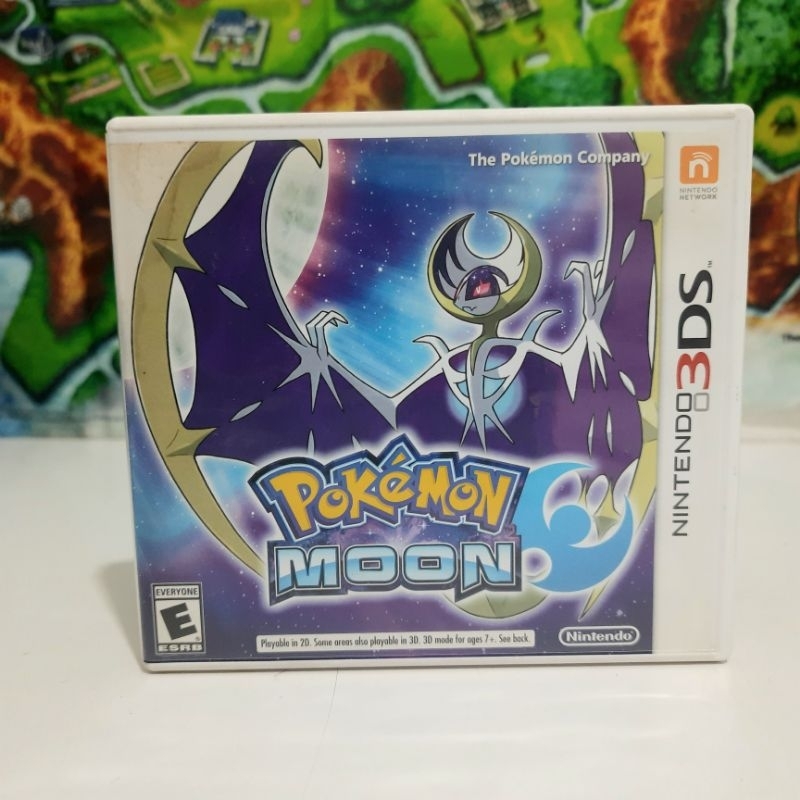Pokémon Moon Nintendo 3ds Original | Shopee Brasil