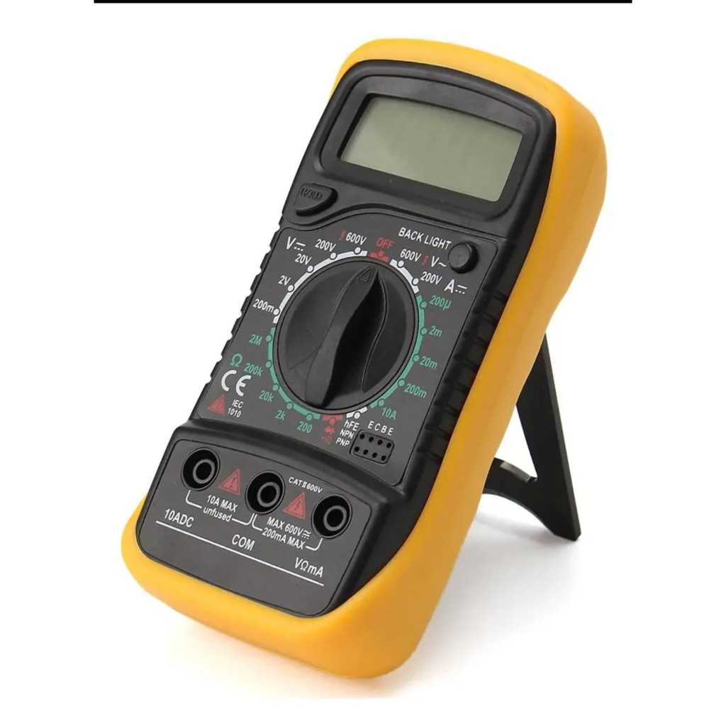 MULTÍMETRO DIGITAL PROFISSIONAL MULTI TESTE MD-200l COM BIPE SONORO ...