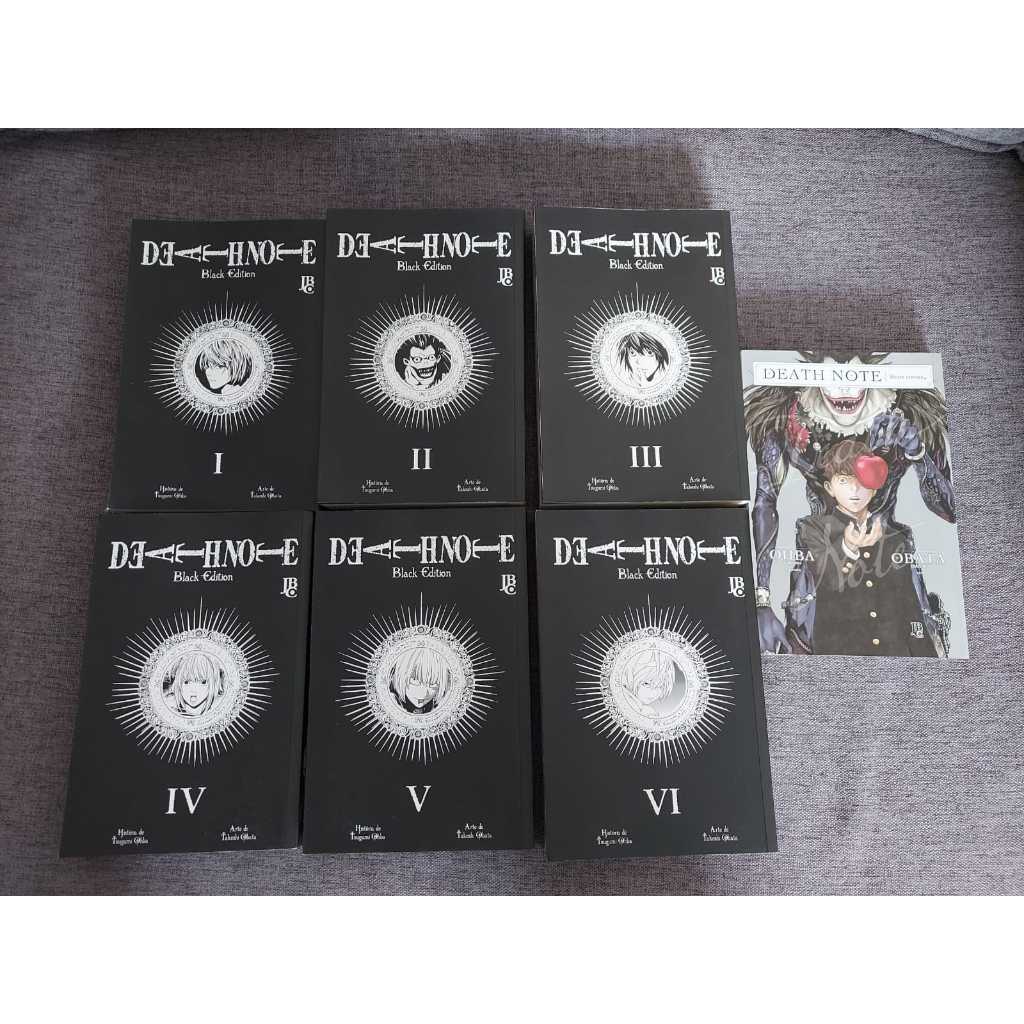 Coleção Completa Death Note Black Edition + Short Stories | Shopee Brasil