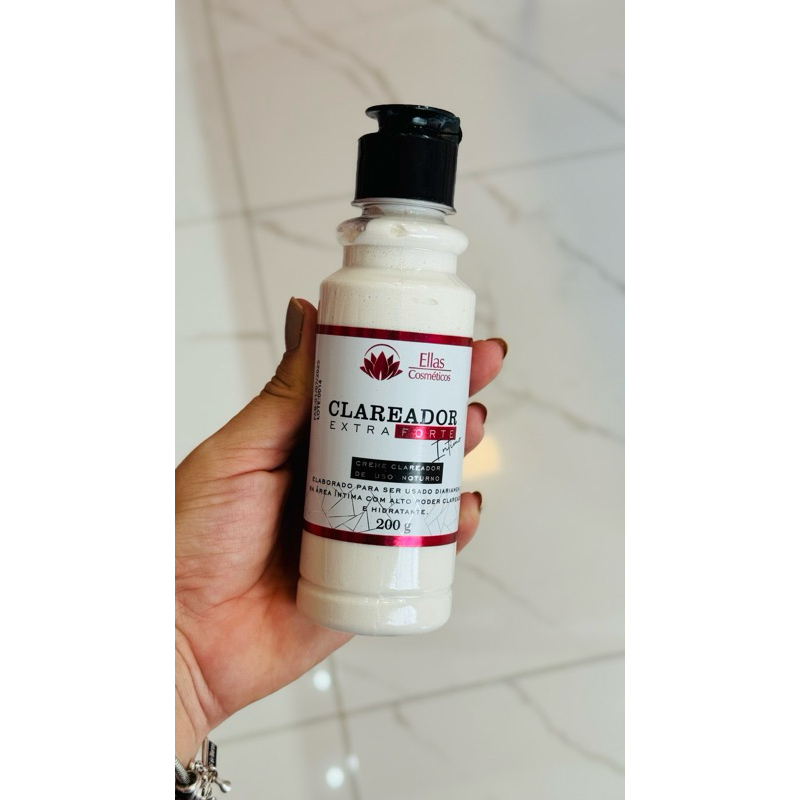 Clareador íntimo extra forte Ellas | Shopee Brasil