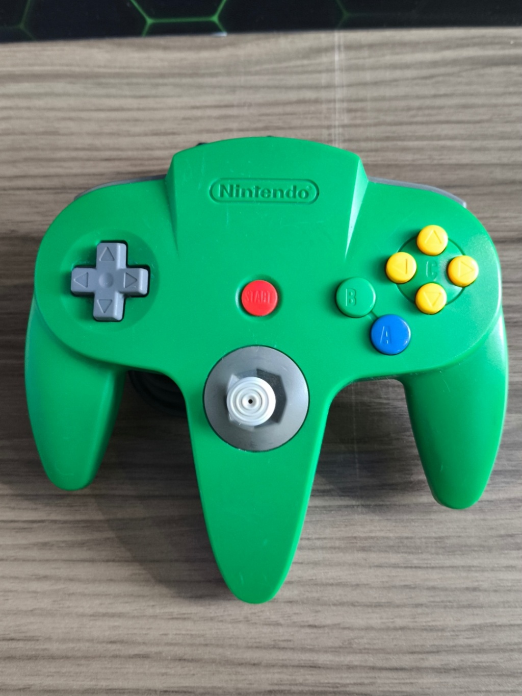 Controle Nintendo 64 Verde original | Shopee Brasil