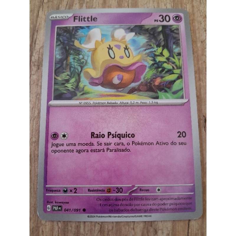 Carta Pokemon Flittle Original SP | Shopee Brasil