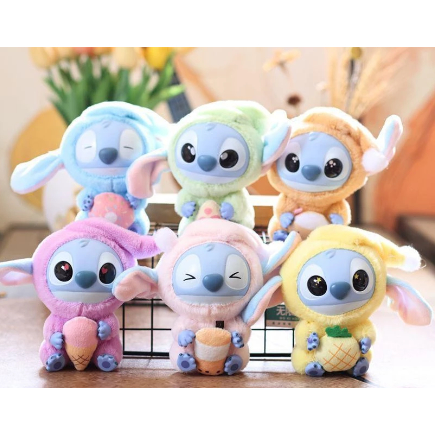 Stitch Labubu Chaveiro Colecionável Pelúcia De Vinil Saquinho Lacrado ...