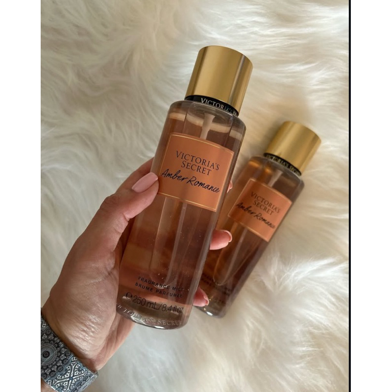 Body splash Amber Romance da Victoria’s Secret | Shopee Brasil