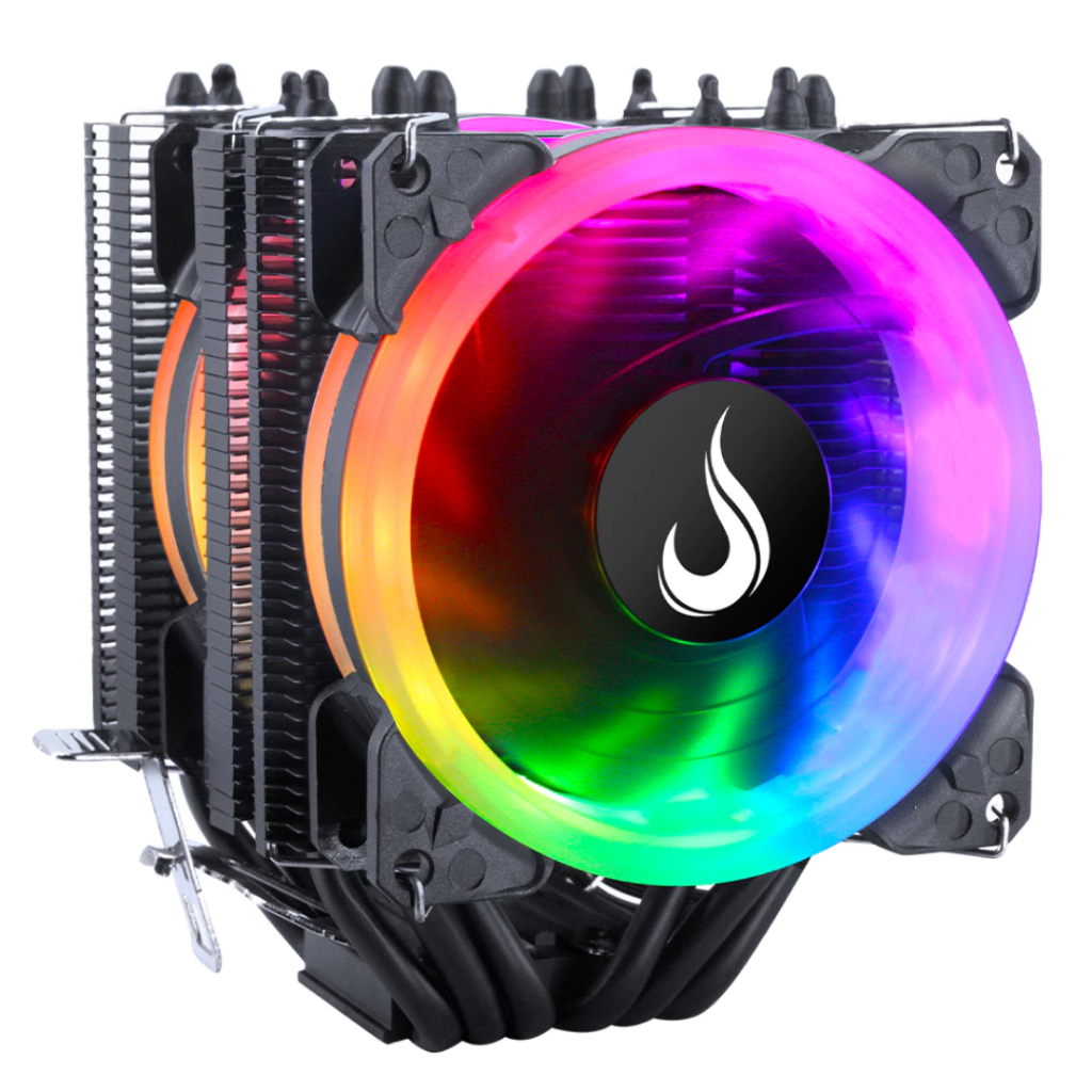 Air Cooler Gamer | Rise Mode | G800 Black ARGB 5v 3p | 6 Heatpipes | PC ...