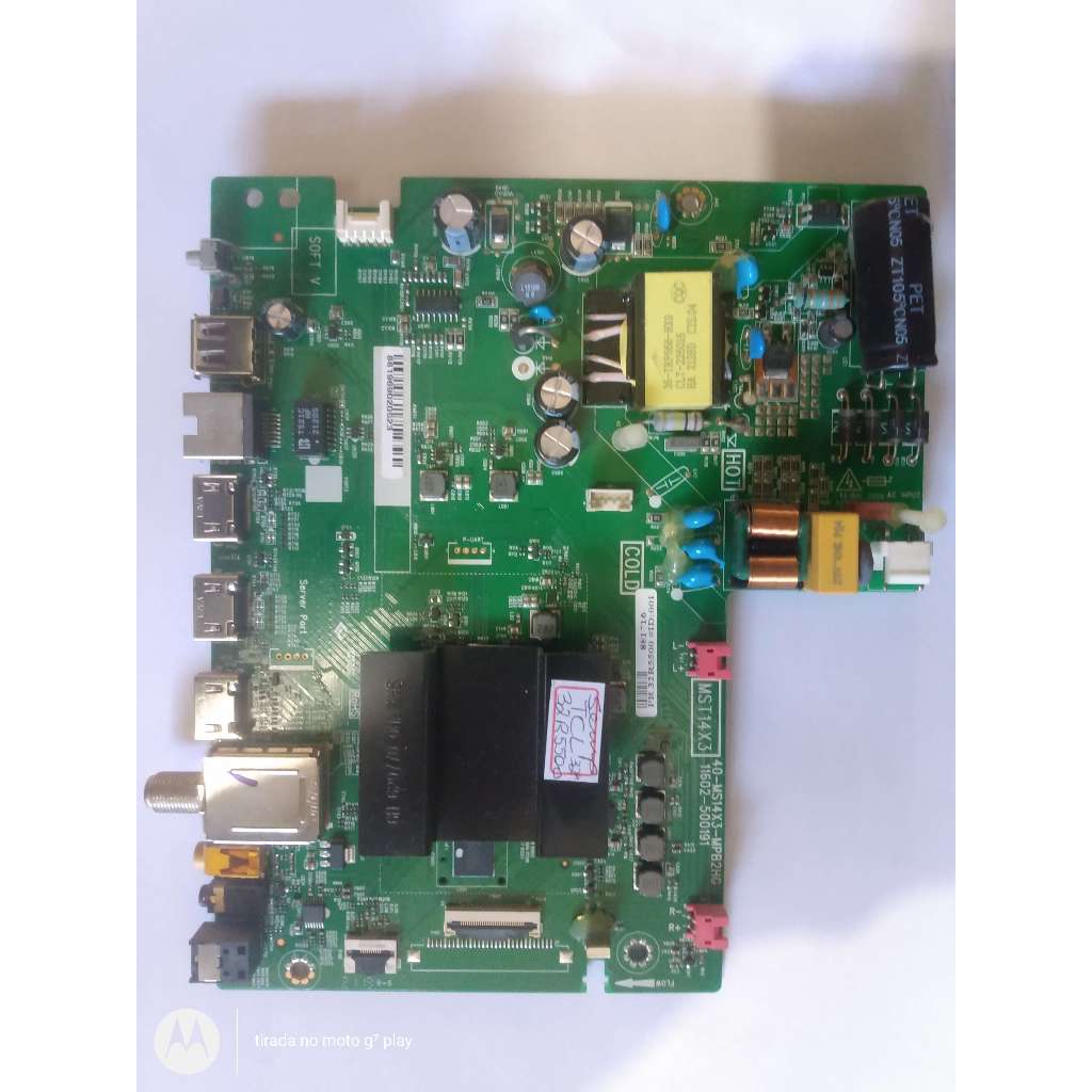 placa mae tv 32" polegadas semp tcl 32r5500 usada bom estado | Shopee ...