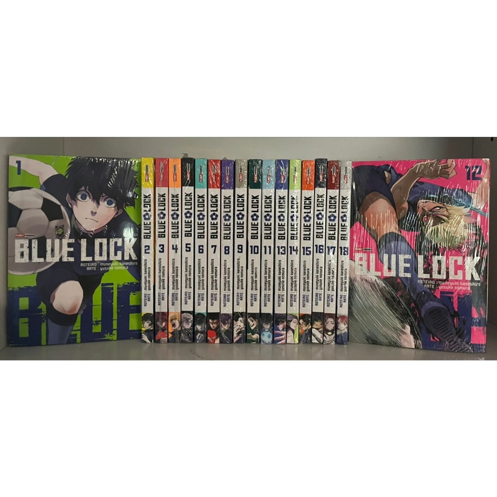 MANGA BLUE LOCK PANINI COMPLETE SUA COLEÇAÕ | Shopee Brasil