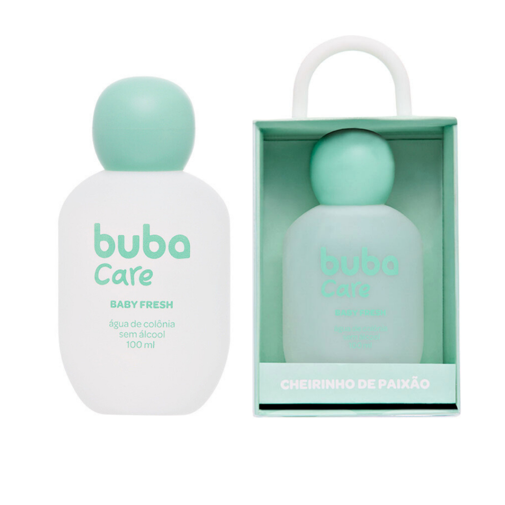 Colônia Baby Fresh Buba Perfure Para Bebê Sem Alcool Vegano Buba Care ...