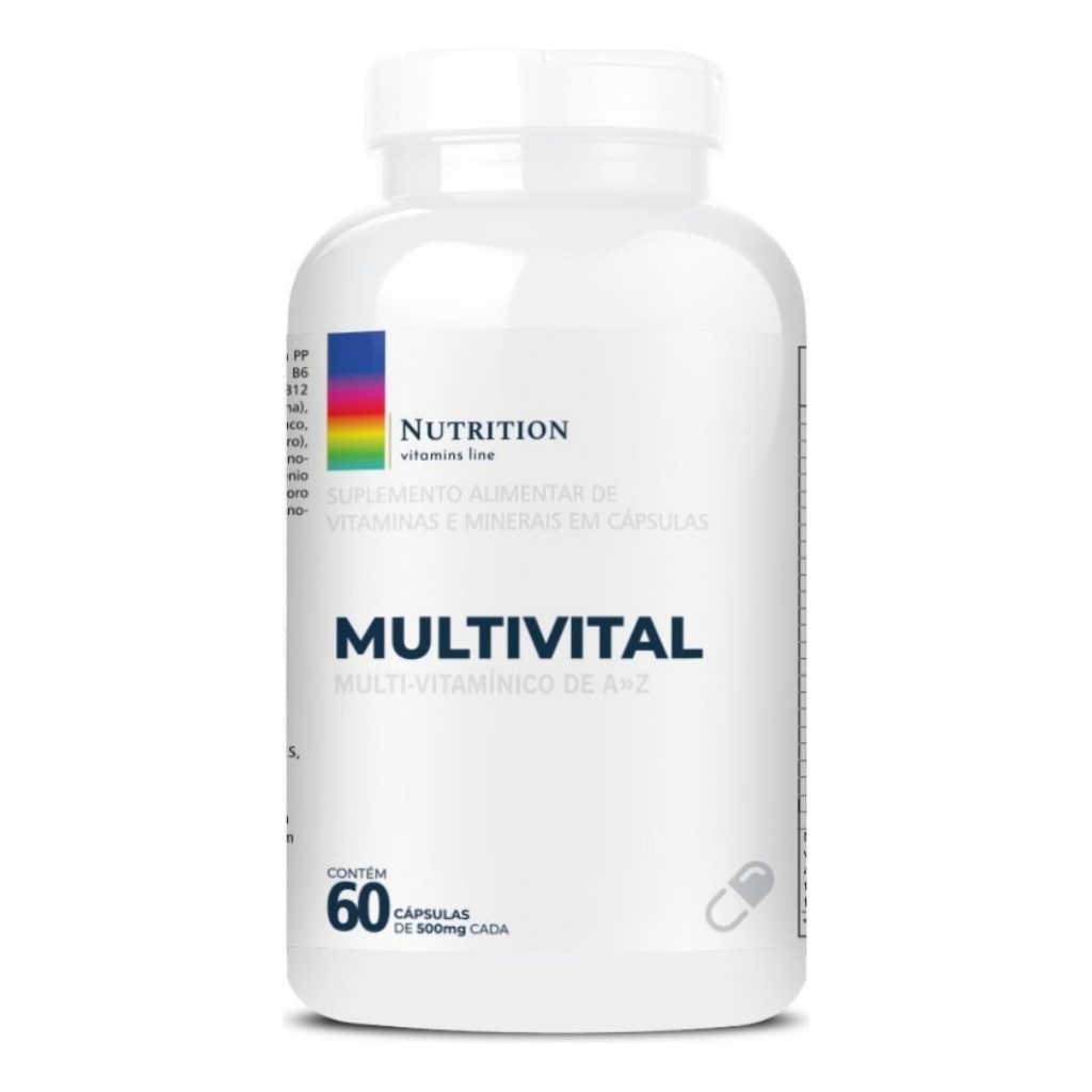 Multivitaminico A-Z 60 Caps Vitamina Multivital | Shopee Brasil