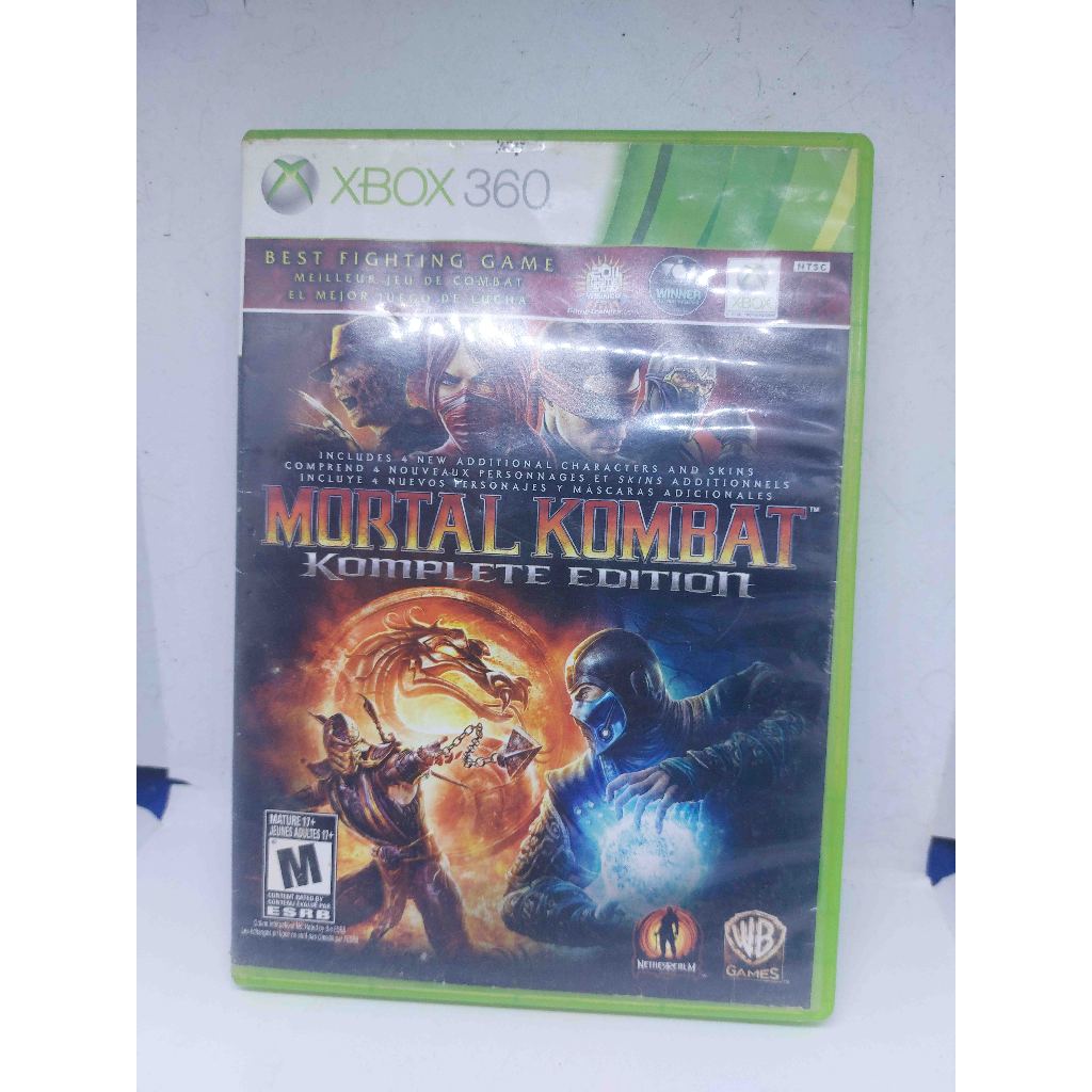 mortal Kombat (komplete edition) - Xbox 360 - original | Shopee Brasil