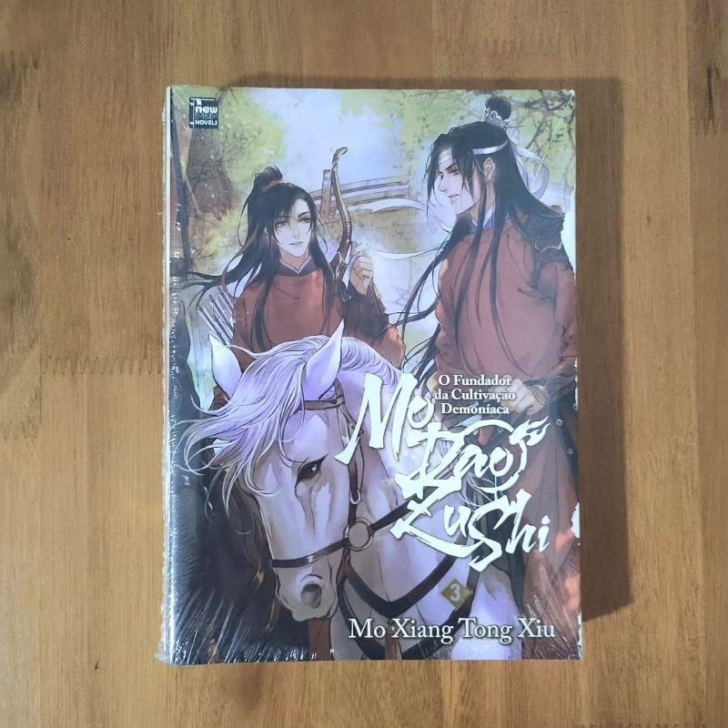 livro mo dao zu shi/mdzs novel volume 3 lacrado new pop | Shopee Brasil