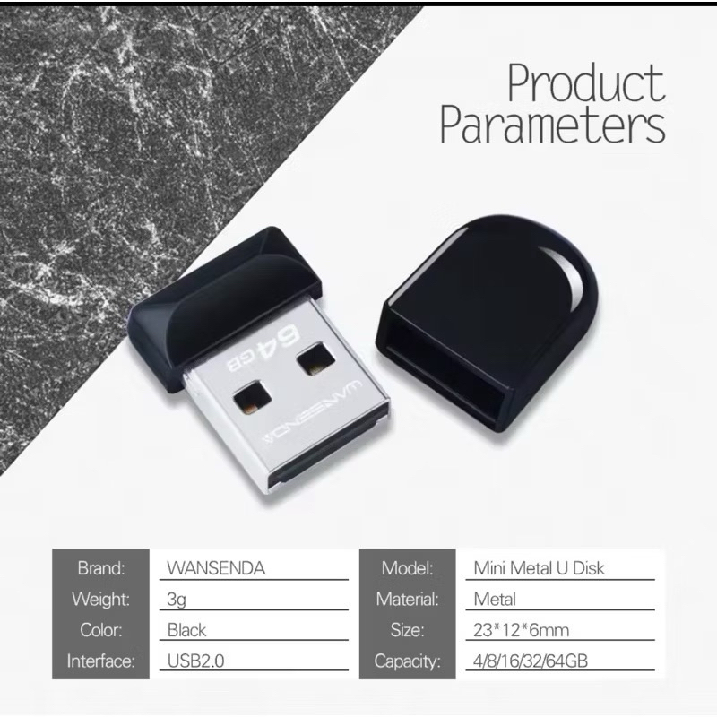 Pen Drive Mini 64GB 2.0 Novo Qualidade Premium | Shopee Brasil