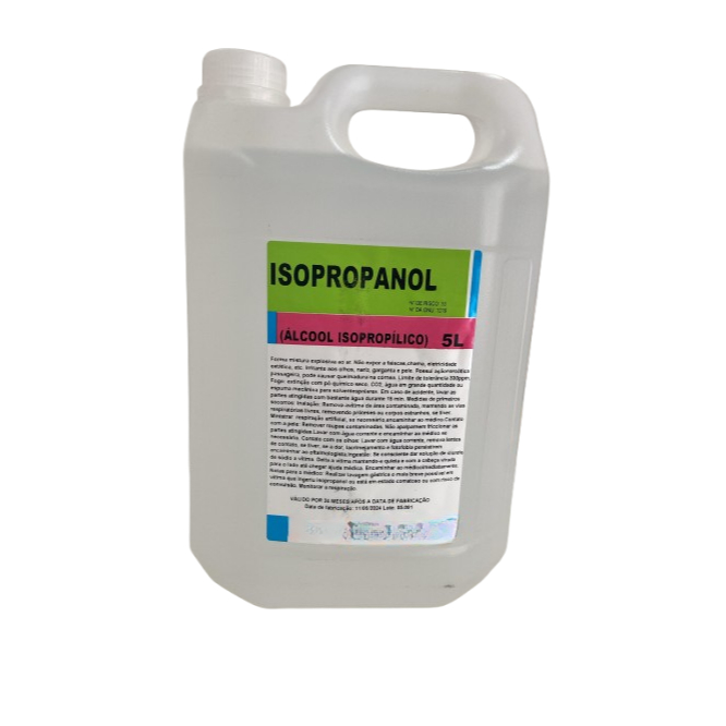 Álcool Isopropílico Isopropanol 5L | Shopee Brasil