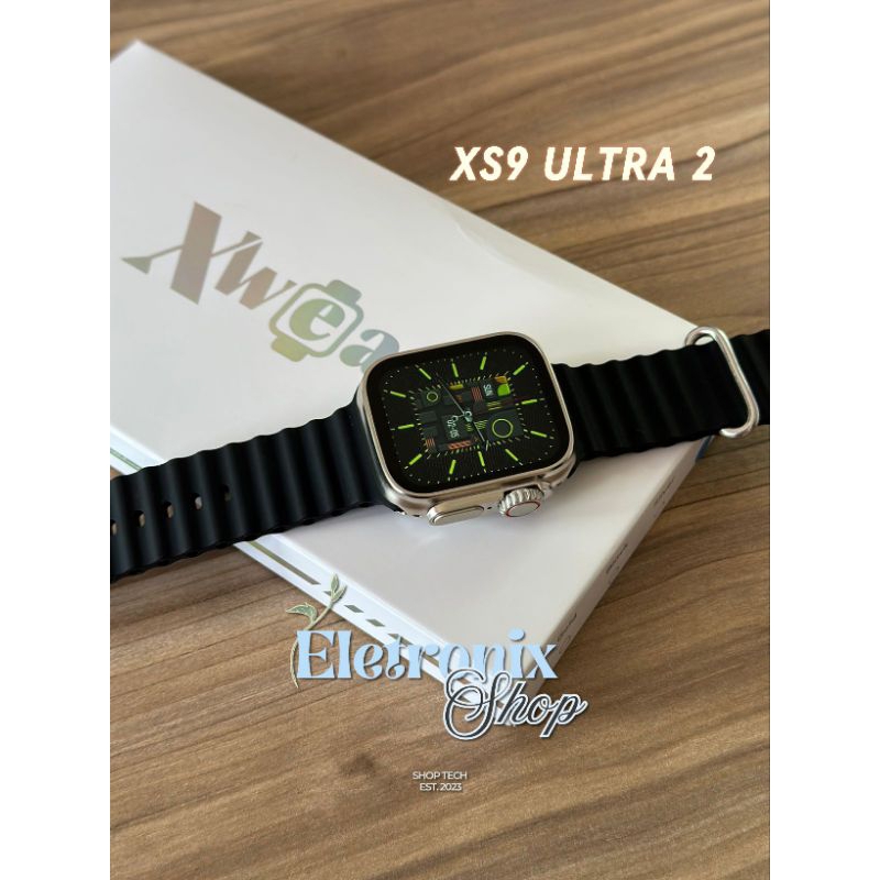 Smartwatch Relógio Inteligente XS9 ULTRA 2 COR DOURADO COM PULSEIRA ...