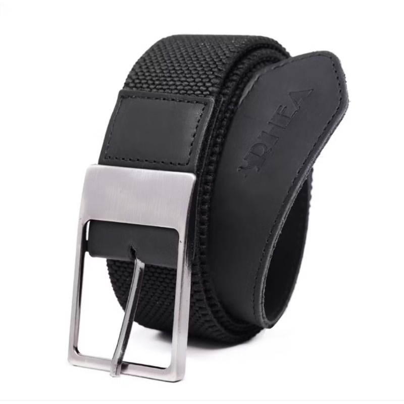 CINTO MASCULINO COURO LEGÍTIMO ELASTANO RESISTENTE FIVELA METAL AÇO ...