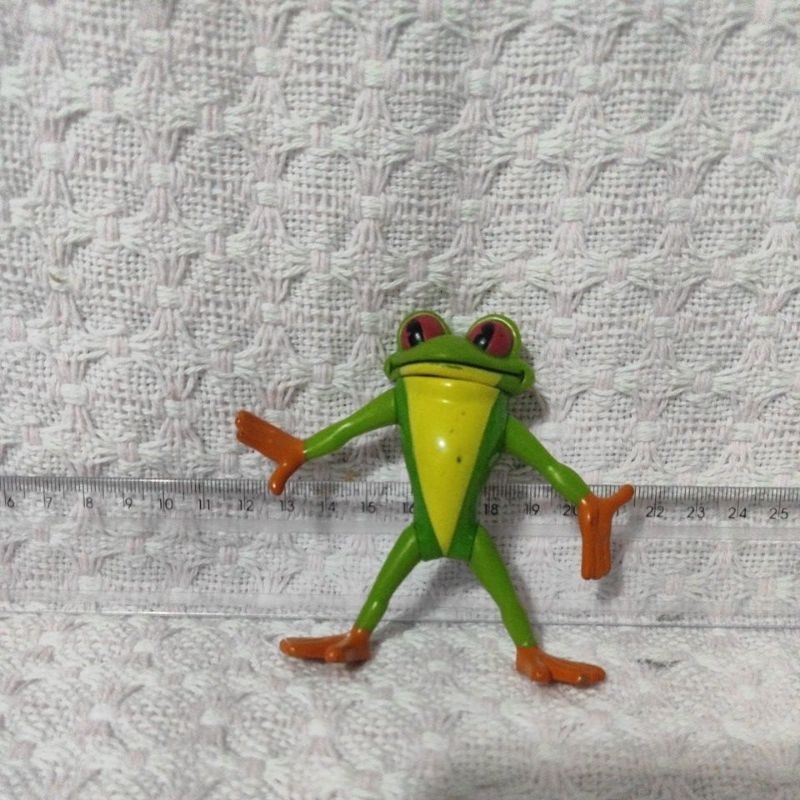 boneco sapo rainforest chá chá cha anos 2000 | Shopee Brasil