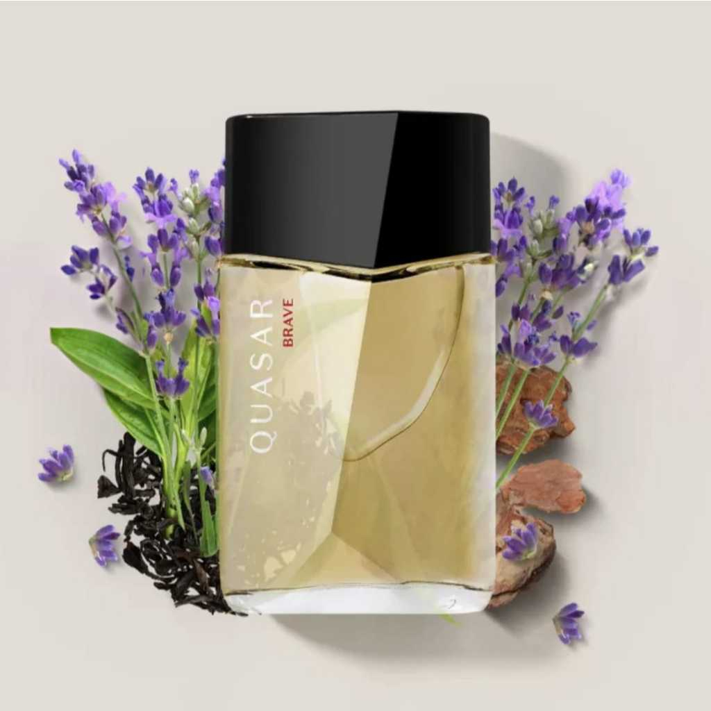 Perfume Desodorante Colônia Quasar Brave 100ml Original/Lacrado ...
