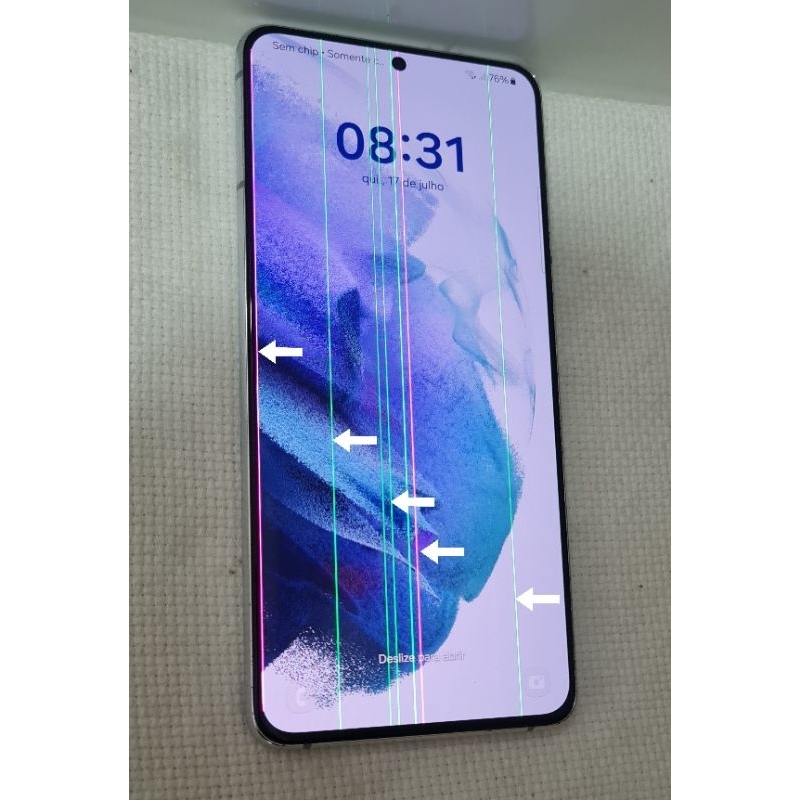 Samsung Galaxy S21+ Plus 5G 128GB SM-G996B Udado (COM VARIAS LINHAS ...