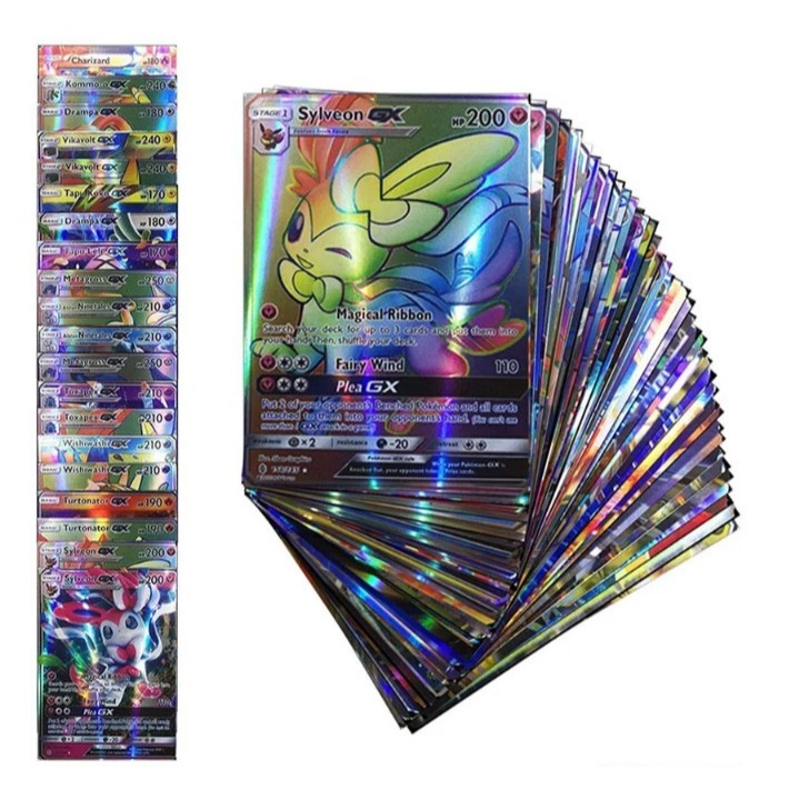 Lote 120 Cartas Pokemon - GX - MEGA - TAG TEAM - (Sem repetidas ...