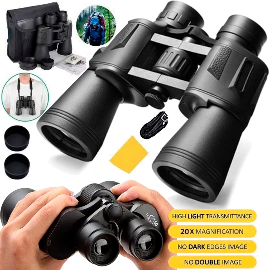 Distância longa 10KM do Material de borracha dos binóculos ...