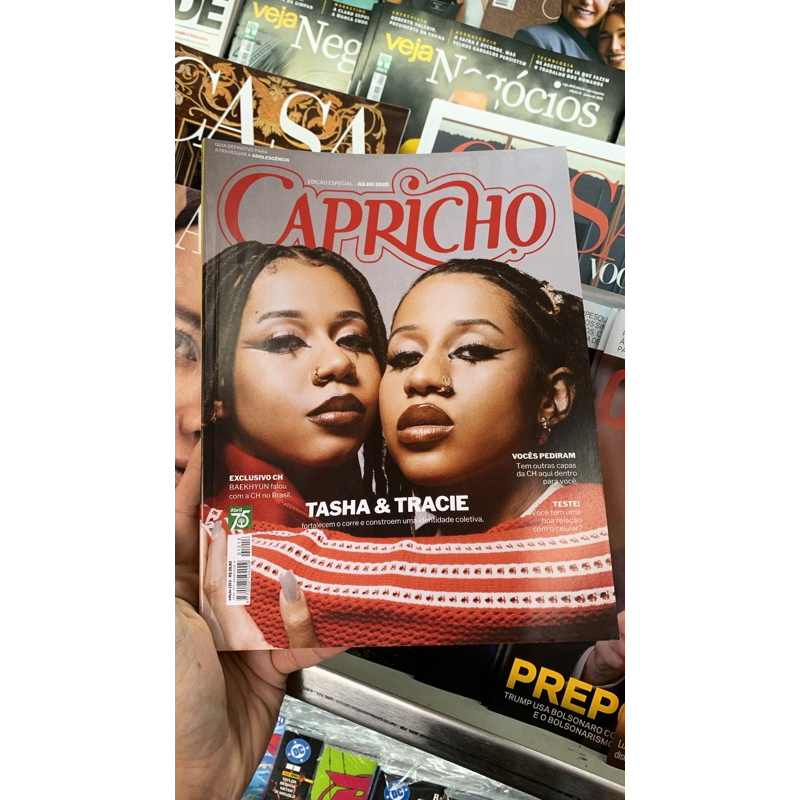 Revista Capricho - Julho 2025 | Shopee Brasil