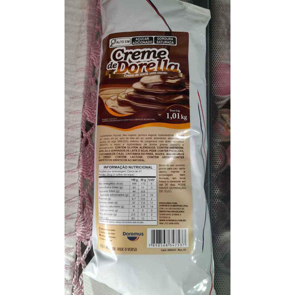 Creme de Dorella bisnaga Doremus - 1 Kg | Shopee Brasil