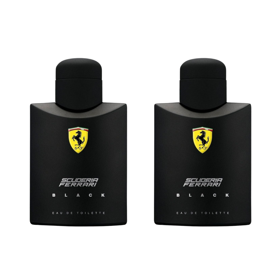 Kit 2 Perfumes Ferrari Black 100ml | Shopee Brasil