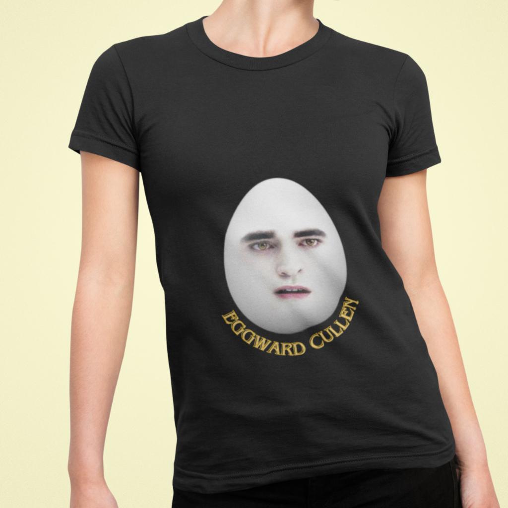 Camiseta T-Shirt Engraçada Meme Eggward Cullen Ovoward | Shopee Brasil
