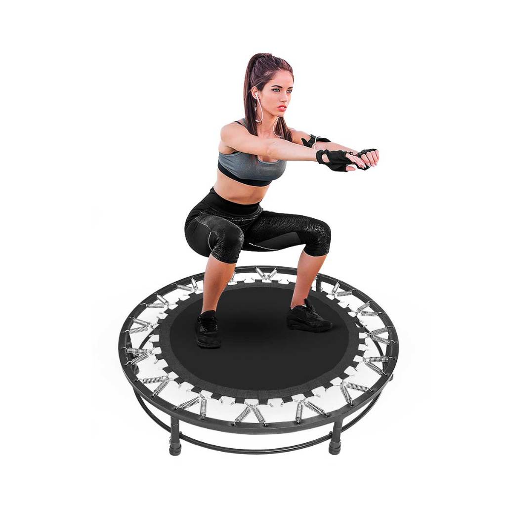 Mini Jump Cama Elastica Trampolim Profissional 32 Molas Suporta até ...