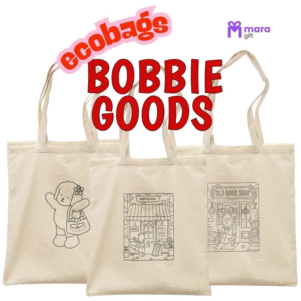 1 E 5 Bolsas Sacolas Ecobags BOBBIE GOODS | Shopee Brasil