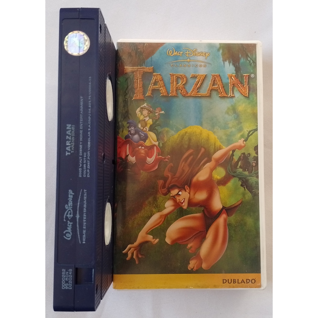 VHS Tarzan (Dublado) | Shopee Brasil