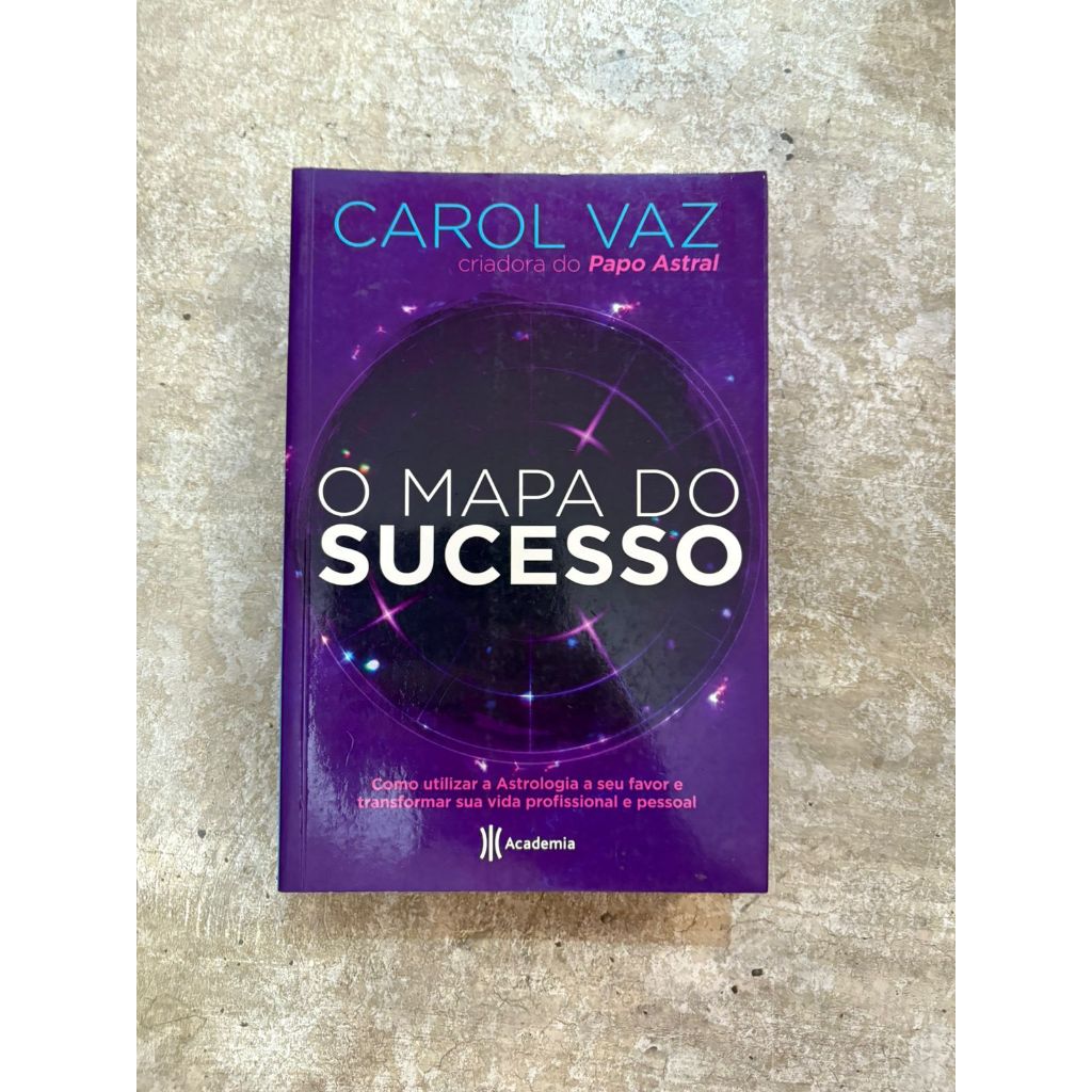 O Mapa do Sucesso - Carol Vaz | Shopee Brasil
