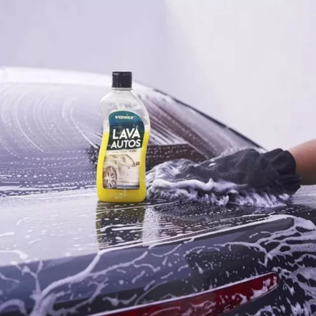 Lava Auto Shampoo Automotivo Vintex 500ml Vonixx Super Concentrado | Shopee Brasil