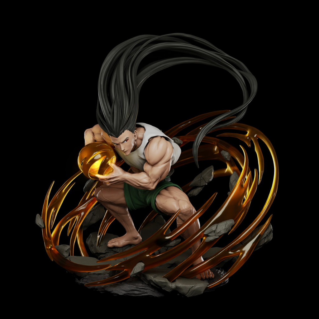 Gon Freecss Adult Hxh Hunter Vs Hunter Figure Diorama