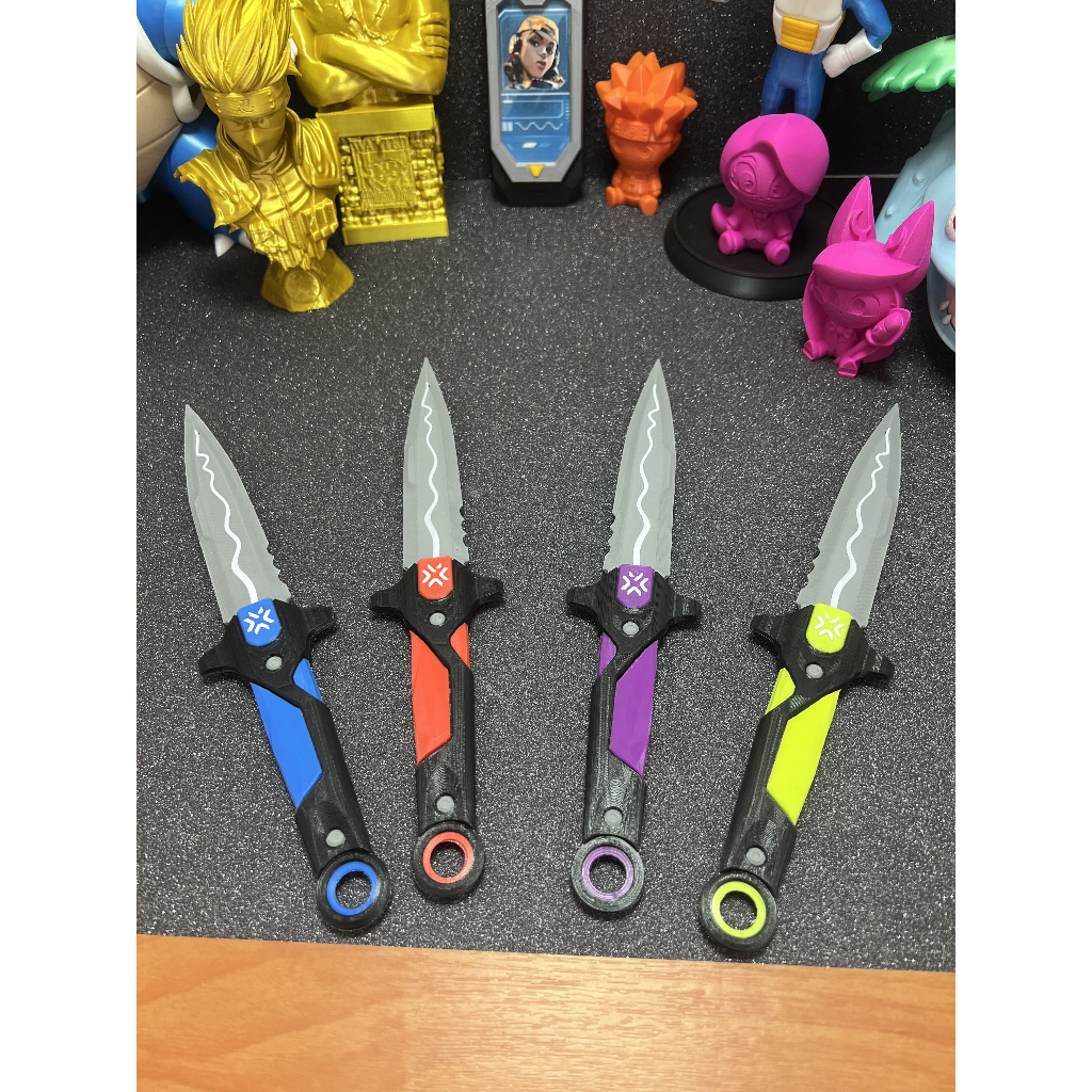 Faca VCT Valorant Impressao 3d Cosplay | Shopee Brasil