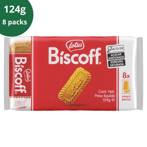 Biscoito Bolacha Belga Lotus Biscoff 124g | Shopee Brasil