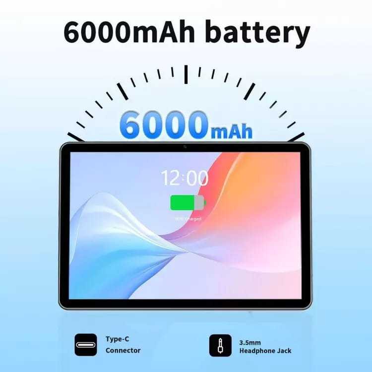 Tablet Easytech E1035 –10,1″ c/ 6 GB RAM • 128 GB • Teclado + Capa ...