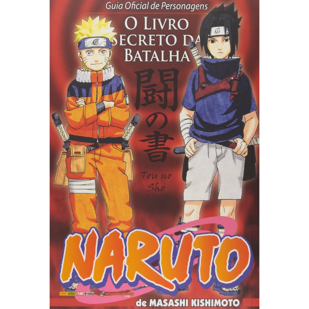 Naruto O Livro Secreto da Batalha (Guia Oficial de Personagens) | Shopee Brasil